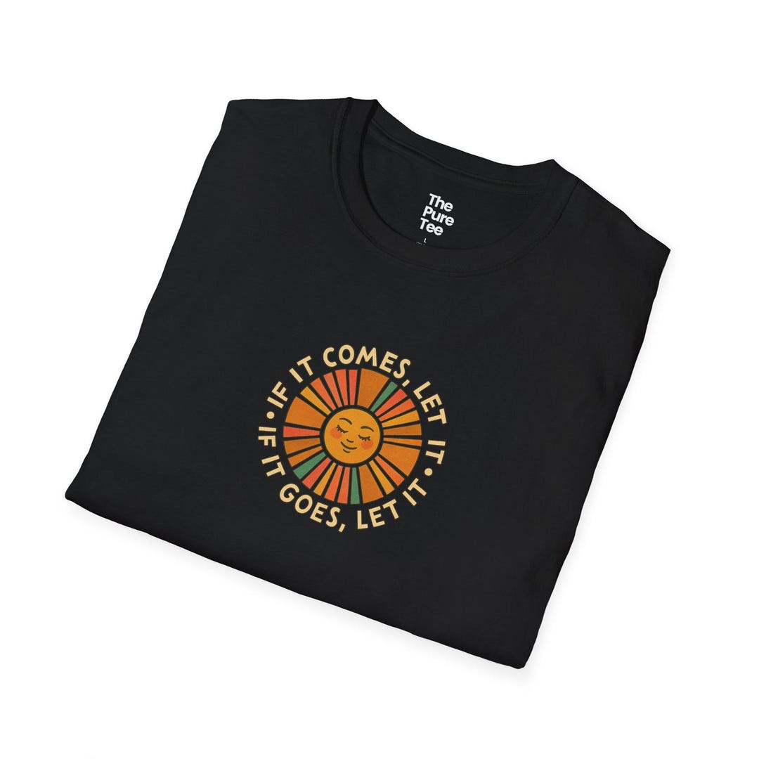 Retro Sun Boho Mindfulness Positive Flow 70s Vibe Calm Life Philosophy ...