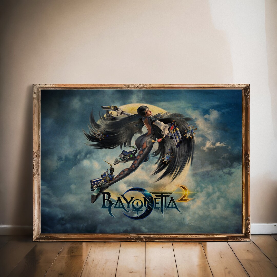Bayonetta Retro Poster, Kraft Paper Print, Game Wall Art Gift 2 - Etsy