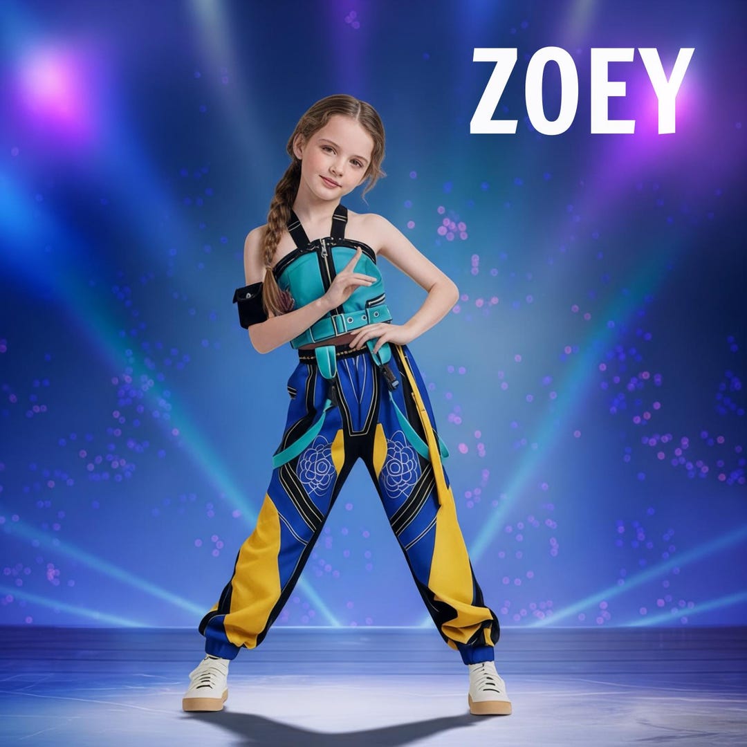 Zoey Huntrix Cosplay Costume, K-pop Demon Hunters Outfit - Etsy UK