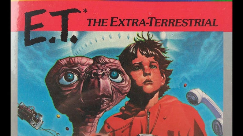 RARE E.T. the Extraterrestrial Atari 2600 USA Sealed Mint Year: 1982 - Etsy