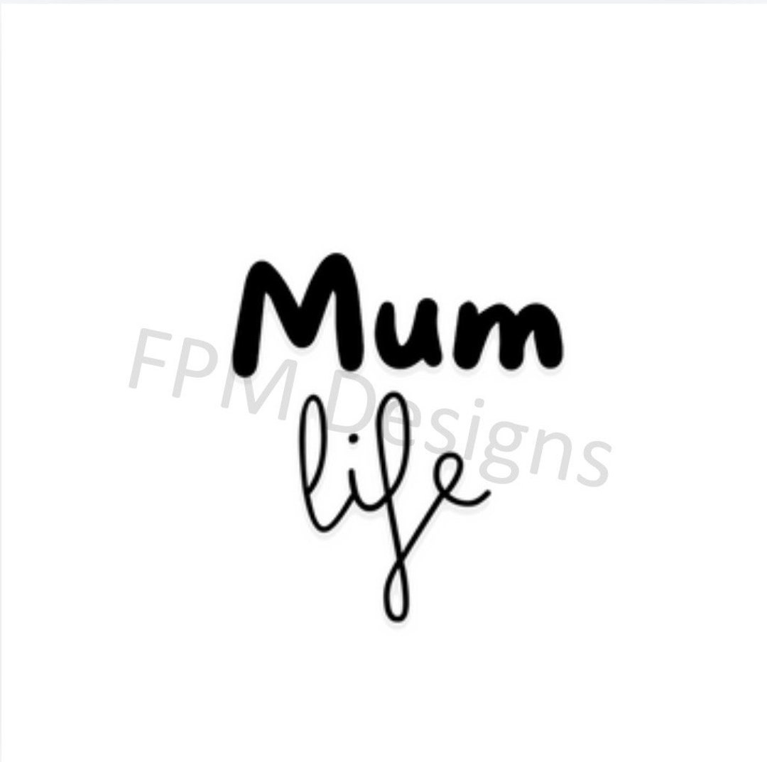 Mum Life, SVG for Digital Download - Etsy