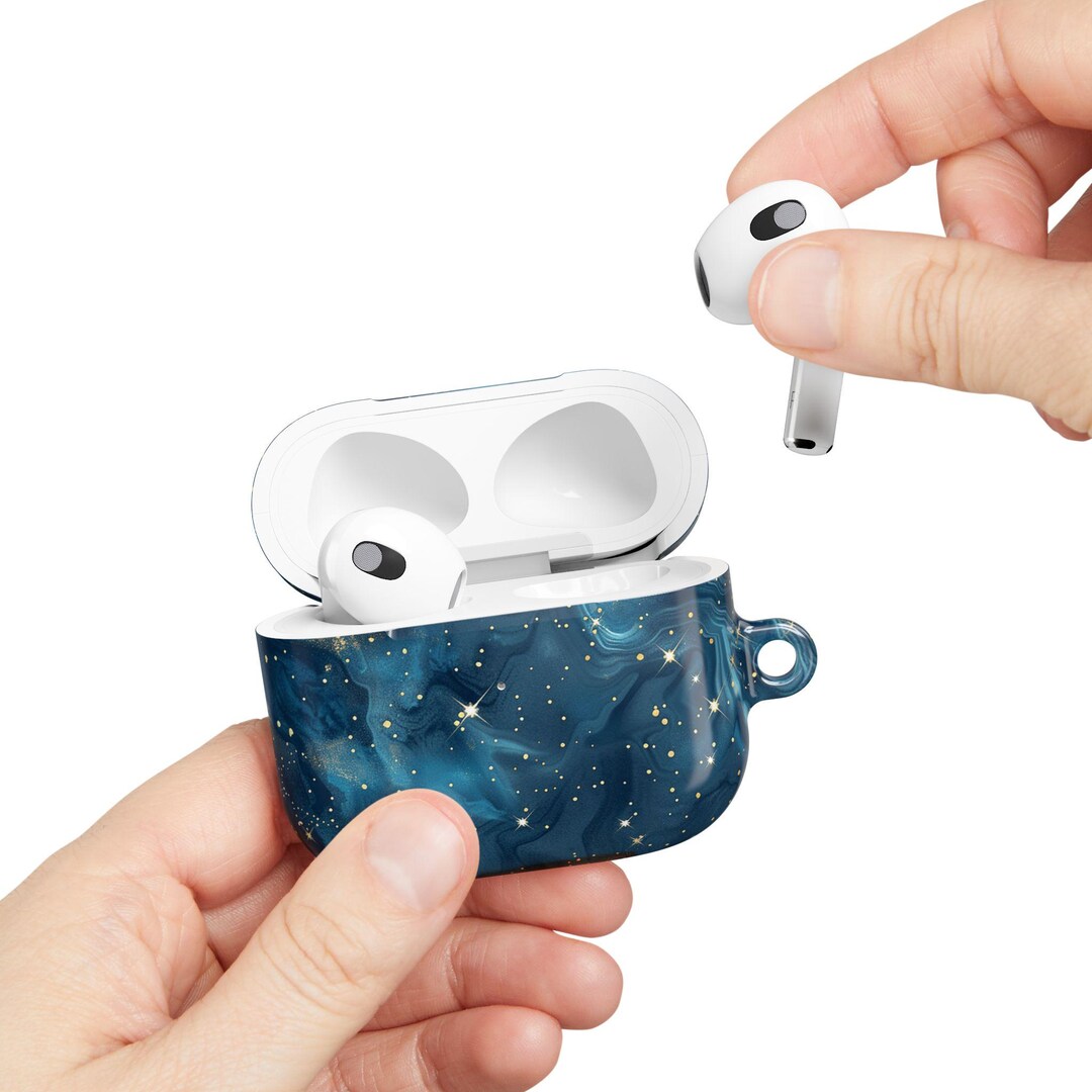 Galaxy AirPod Case, Cosmic Design for Music Lovers, Gift for Him Her ...