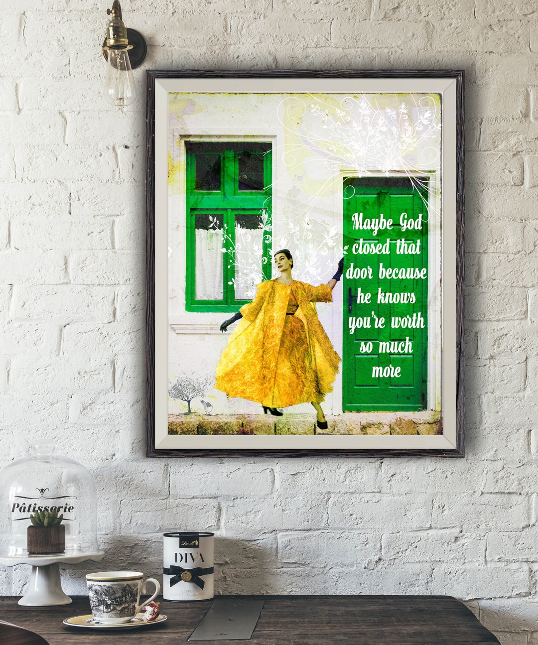 Christian Photo Collage Art Poster Print, Religious Art, Faith Art ...