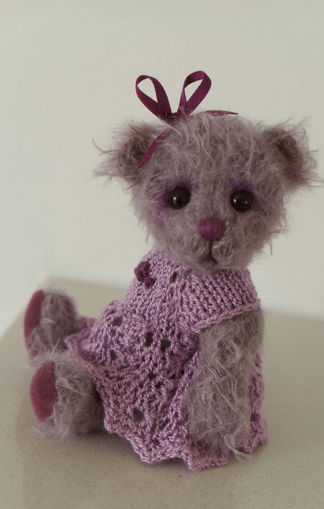 ARTIST BEAR, KIMMY- One of A Kind Bear, Teddy Bear, Mohair Bear, Artist ...