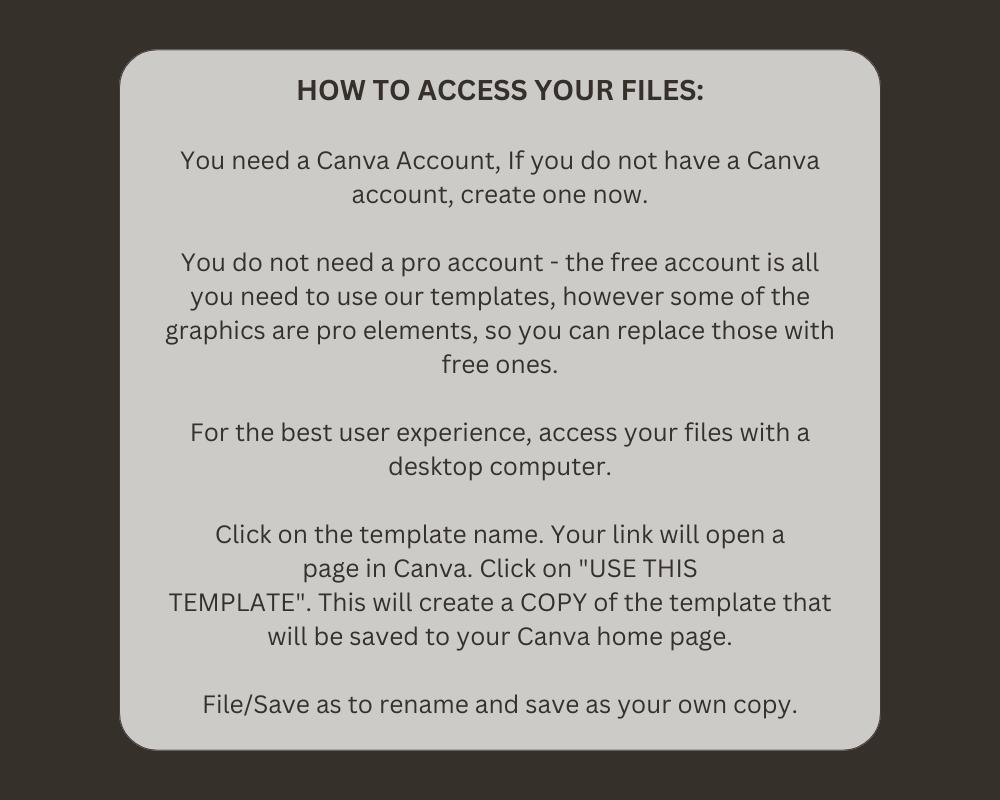 Editable Canva Restaurant Social Media Templates Instant Download Food ...