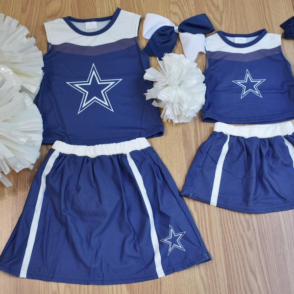 Dallas Cowboys Cheerleaders Costume - Etsy