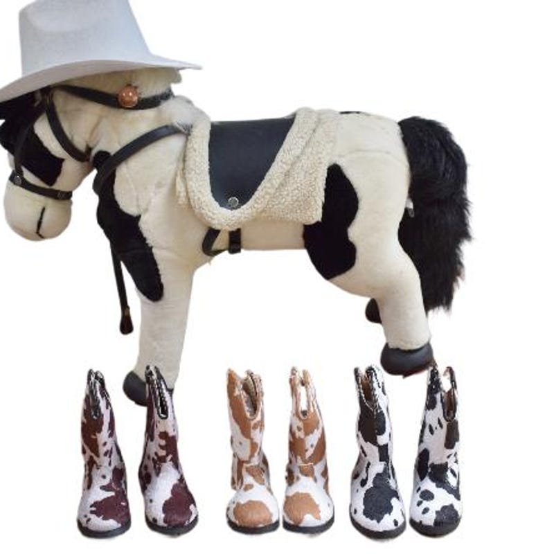 Cowboy Boots Faux Leather - Etsy