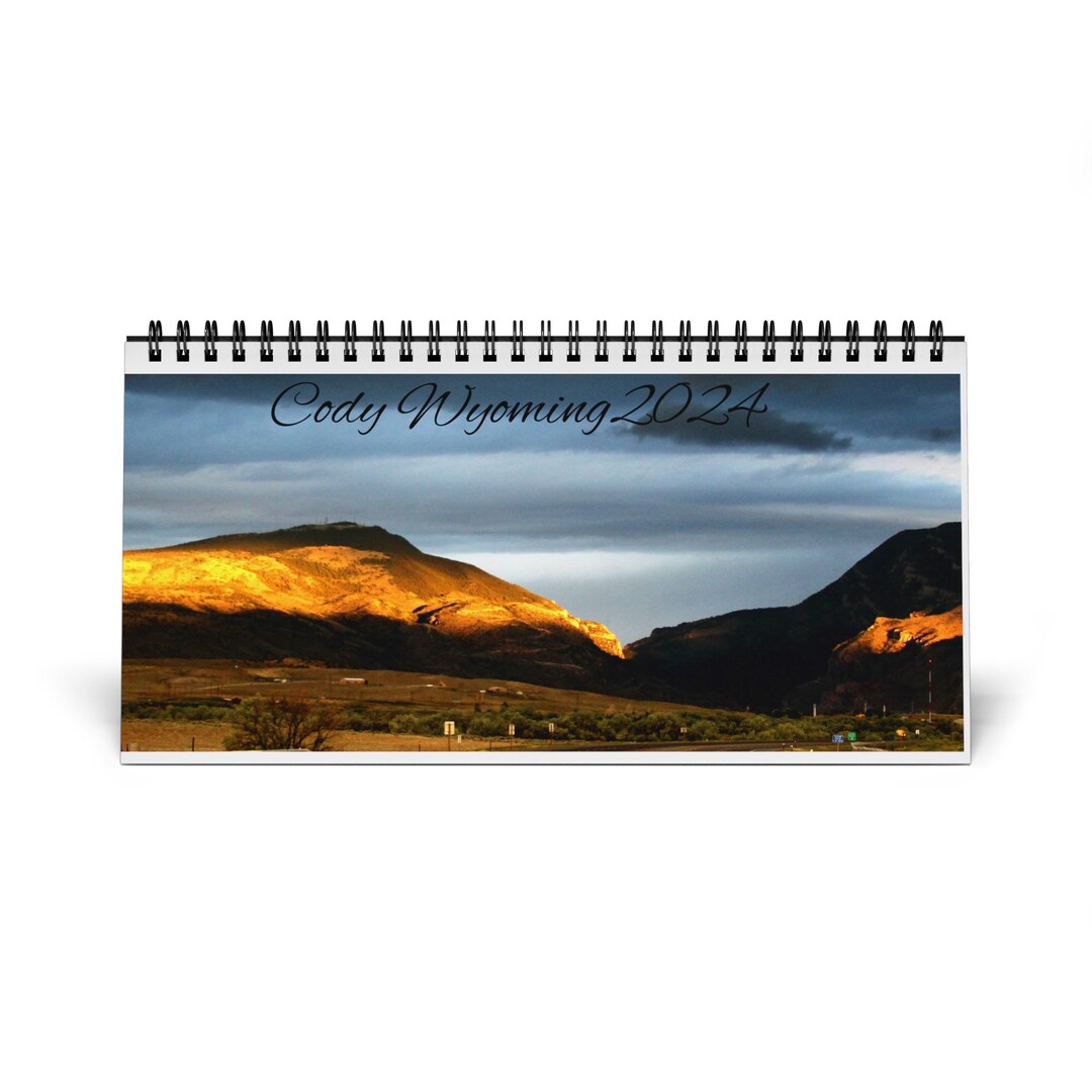 Desktop Calendar 2024 Grid Cody Calendar 1 - Etsy
