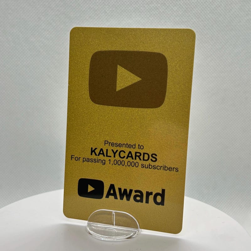 Youtube Play Button - Etsy
