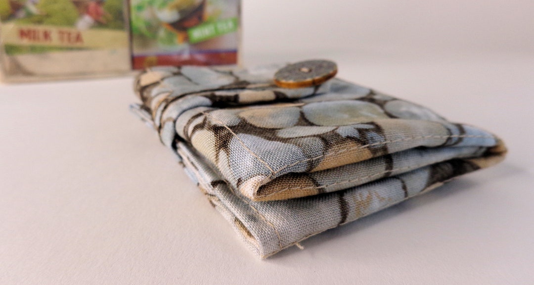 Tea Wallet Tea Bag Holder Travel Tea Wallet Organizer Foldable Tea ...