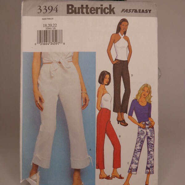 Straight Leg Pants Pattern - Etsy