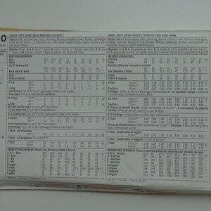 Simplicity 7010 Top Pattern Jacket Pattern Flared Skirt | Etsy