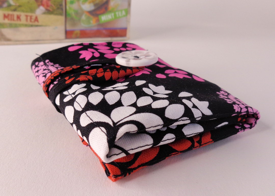 Tea Wallet Tea Bag Holder Travel Tea Wallet Organizer Foldable Tea ...