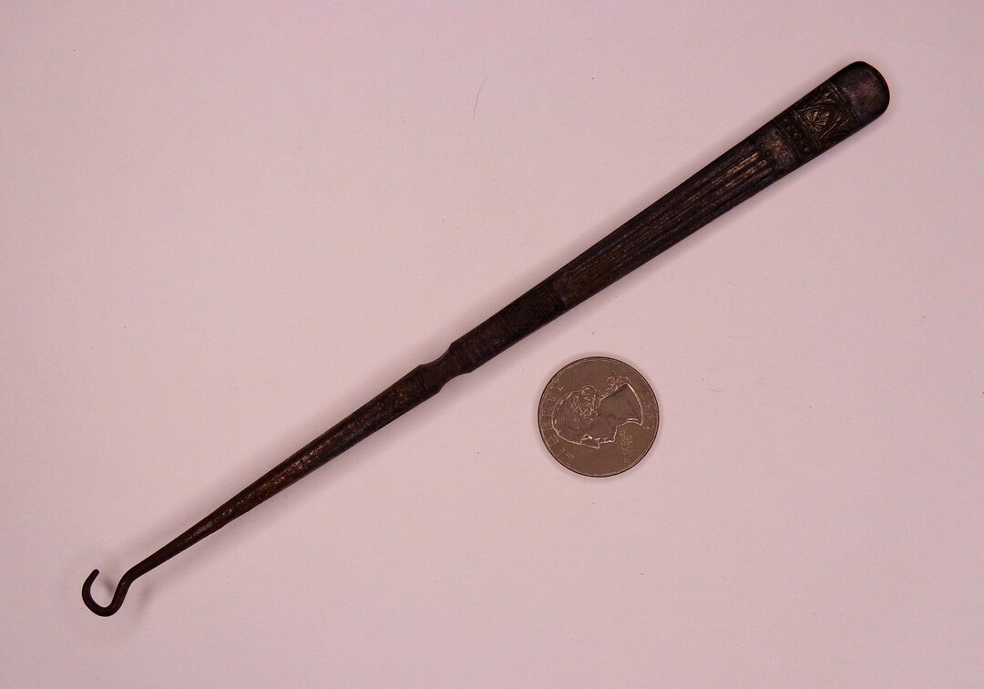 Vintage Button Hook Victorian Button Hook Womens Accessory Free ...