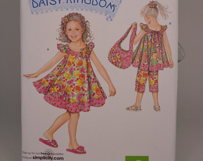 Girls Dress Pattern Girls Top Pattern Girls Capri Pants Pattern Girls ...