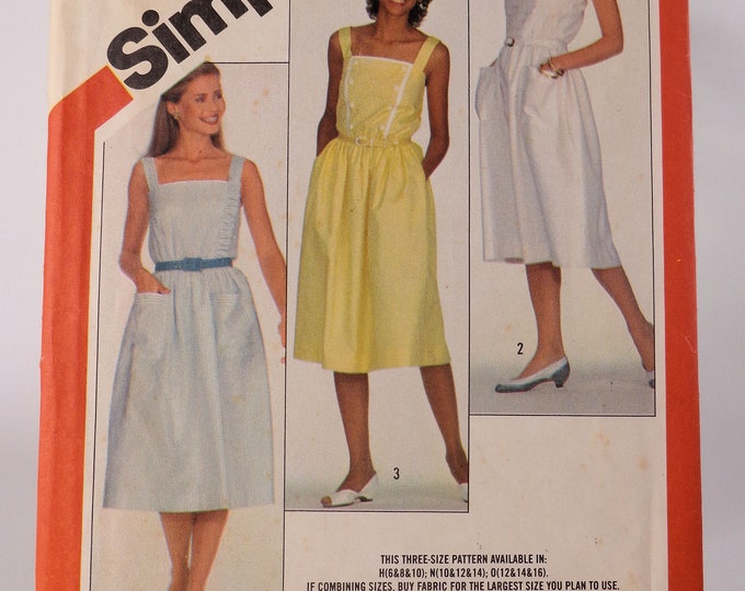 Womens Tunic Pattern Simpicity 3838 Size 8-10-12-14-16 Uncut Pattern FF ...