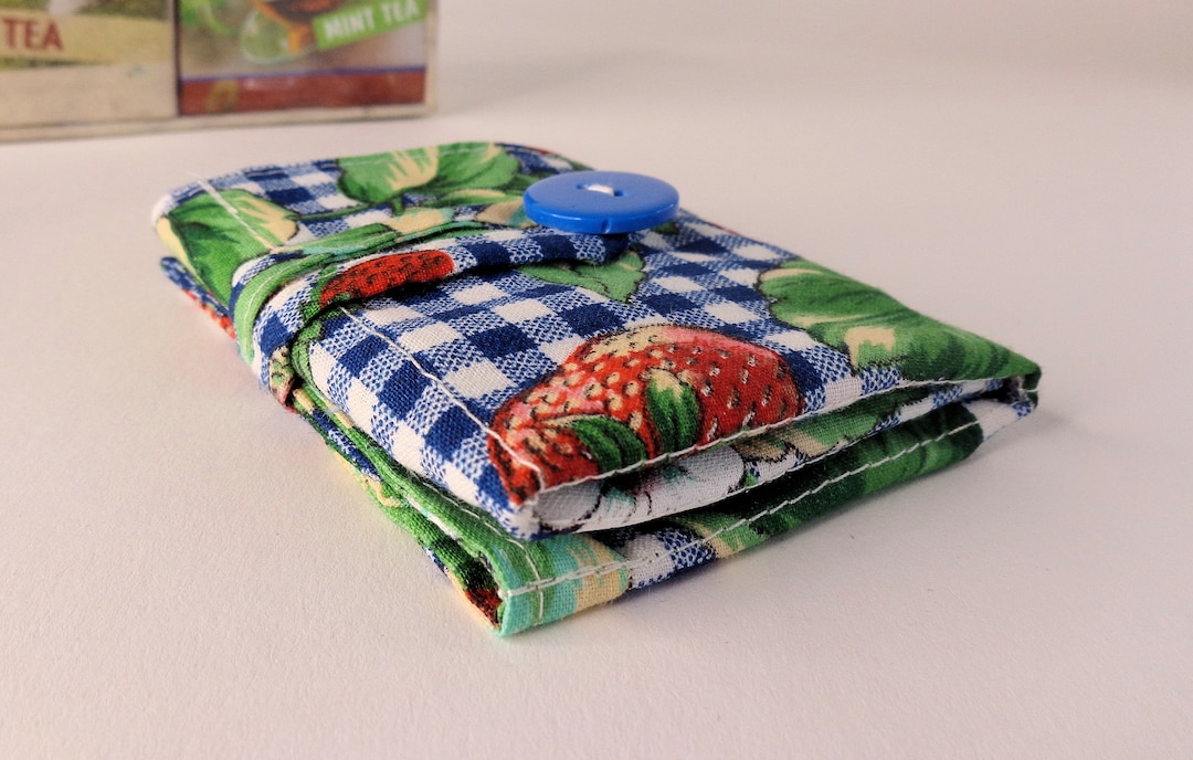 Tea Wallet Tea Bag Holder Travel Tea Wallet Organizer Foldable Tea ...