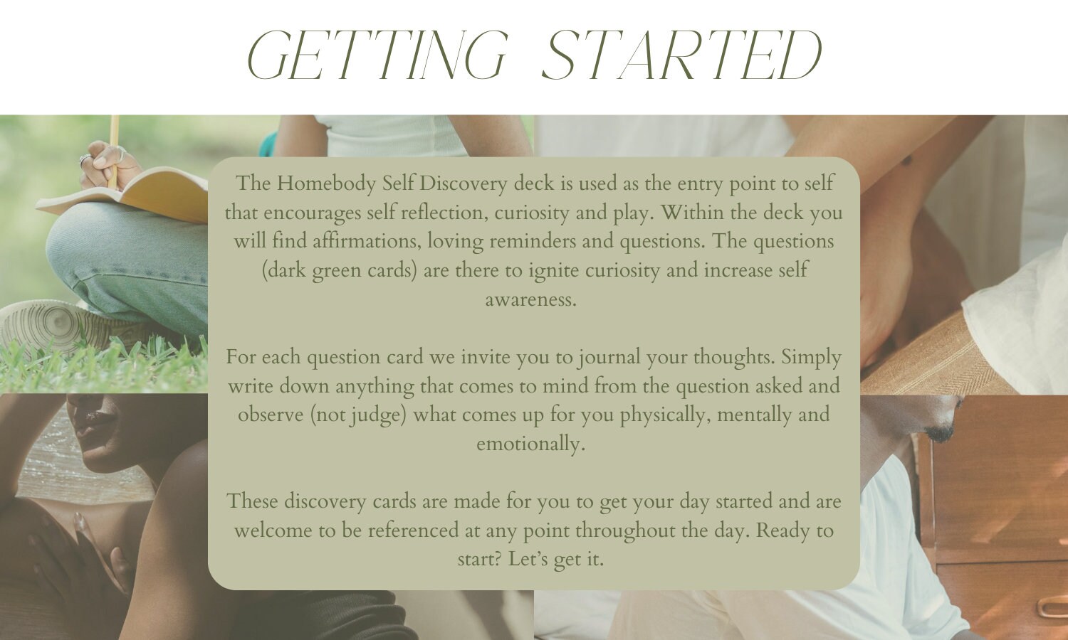 Affirmation Cards "self Discovery" - Etsy