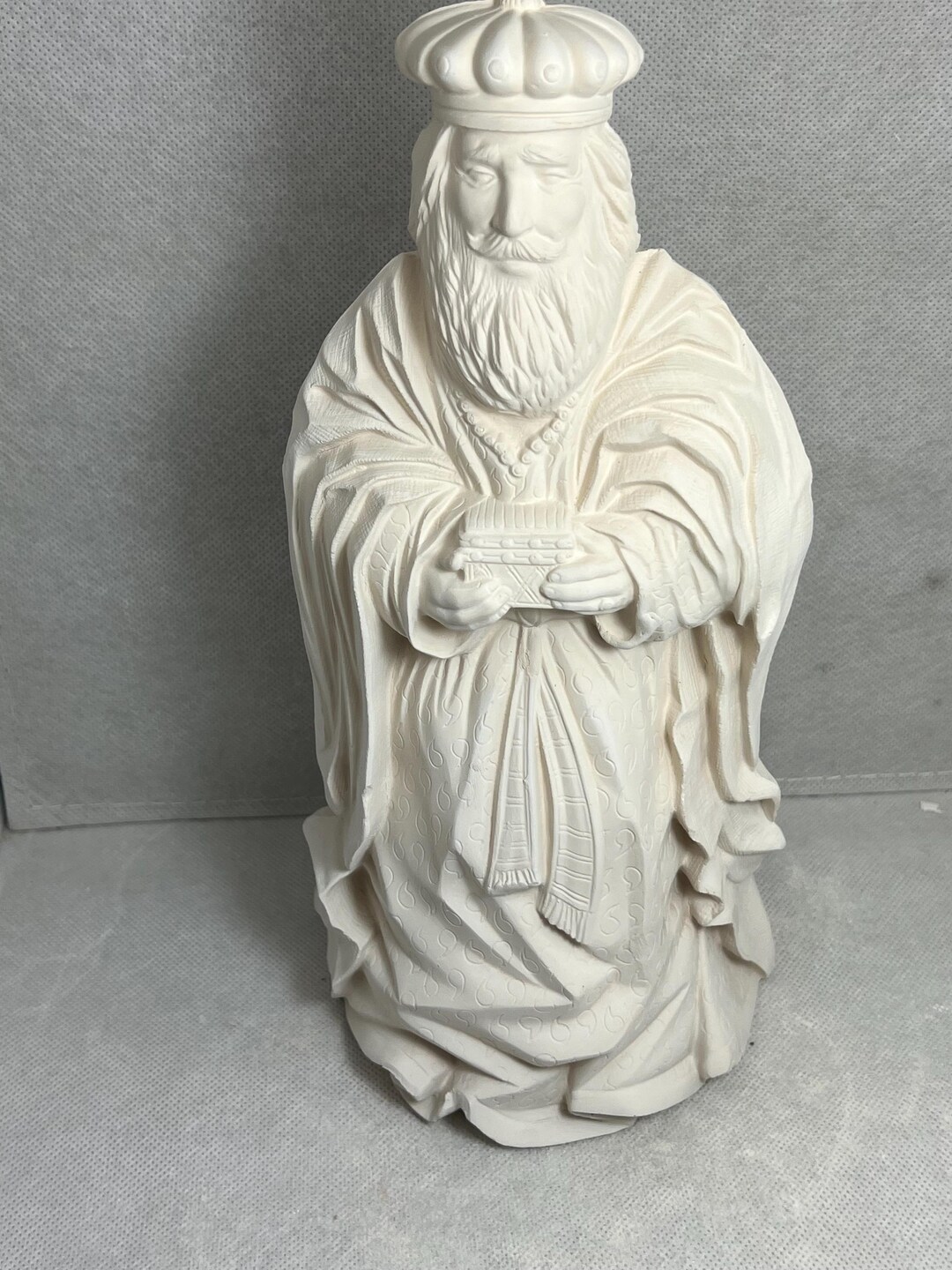 Nativity Santa Bisque Ready to Paint - Etsy