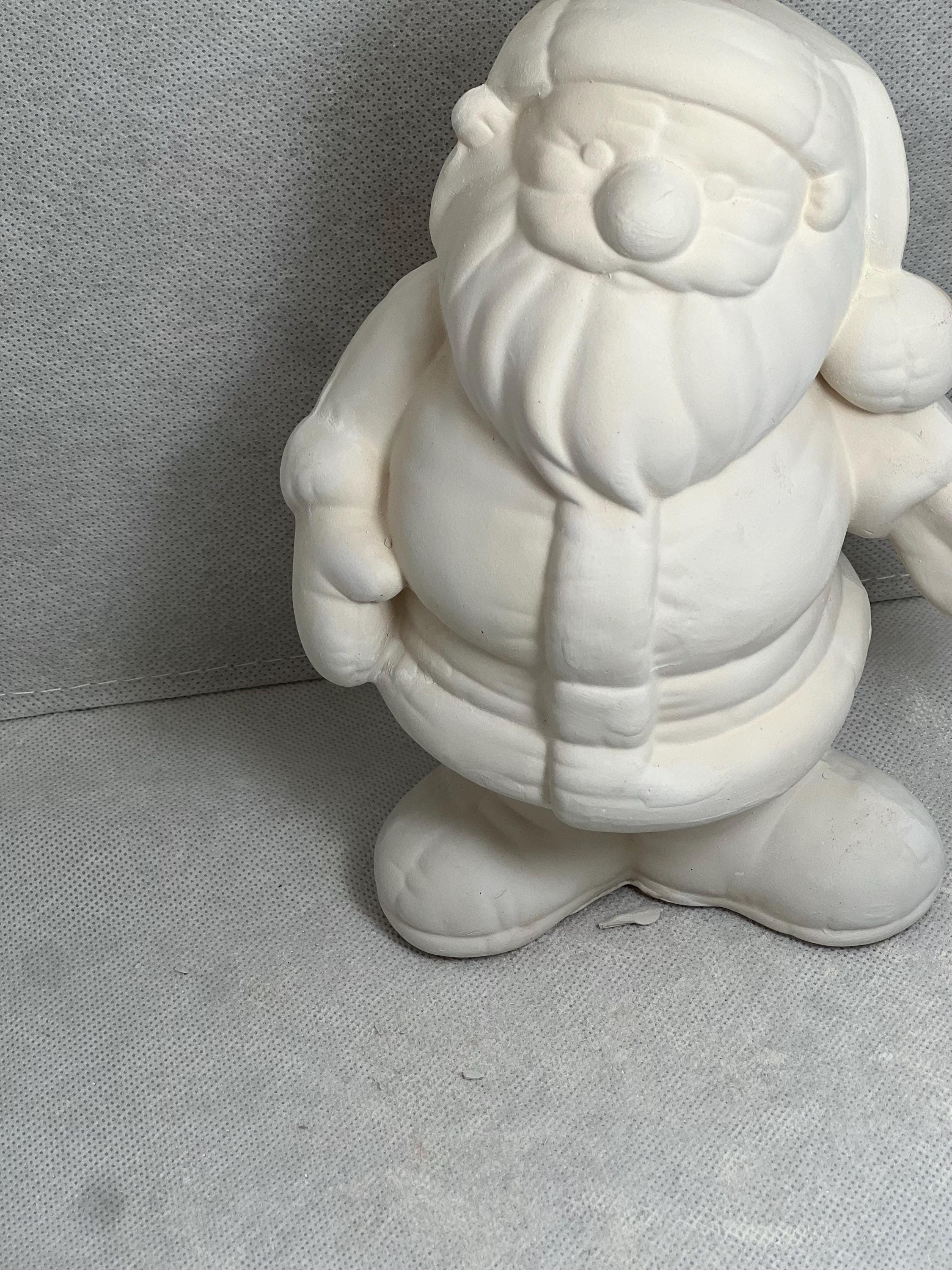 Softie Santa Bisque Ready to Paint - Etsy