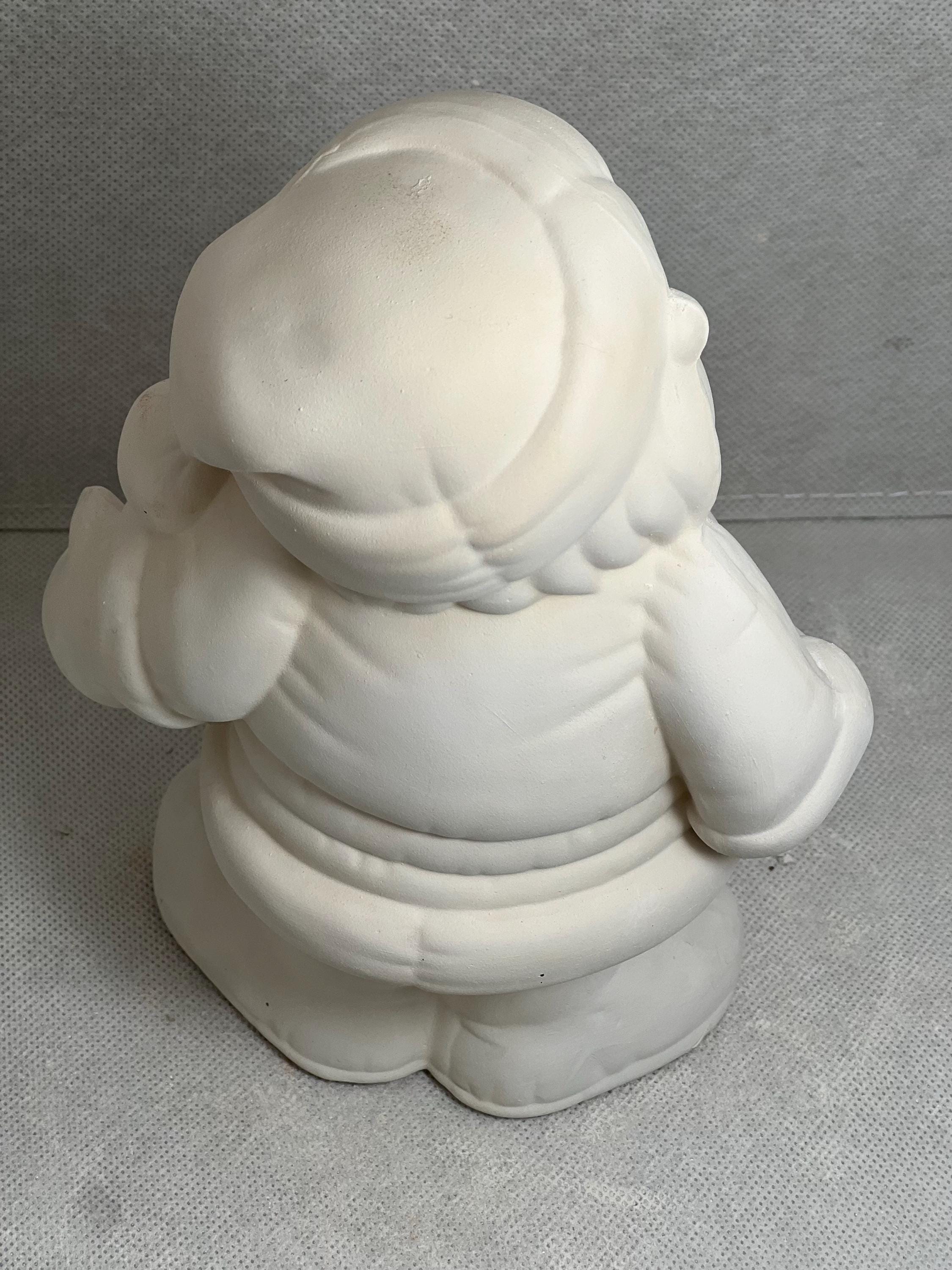 Softie Santa Bisque Ready to Paint - Etsy