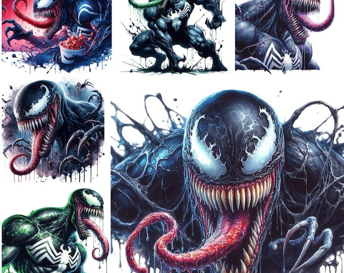 14 Colorful Furious Venom Clip Art , Venom Digital Images , Clear ...