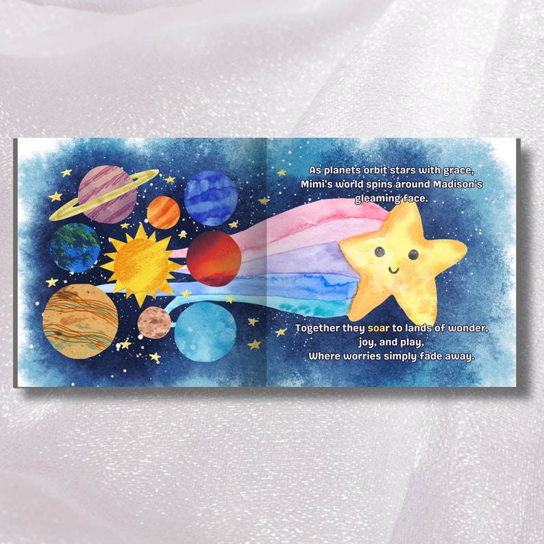 Personalized Grandparent and Baby Book, Custom Story for Kids Baby ...