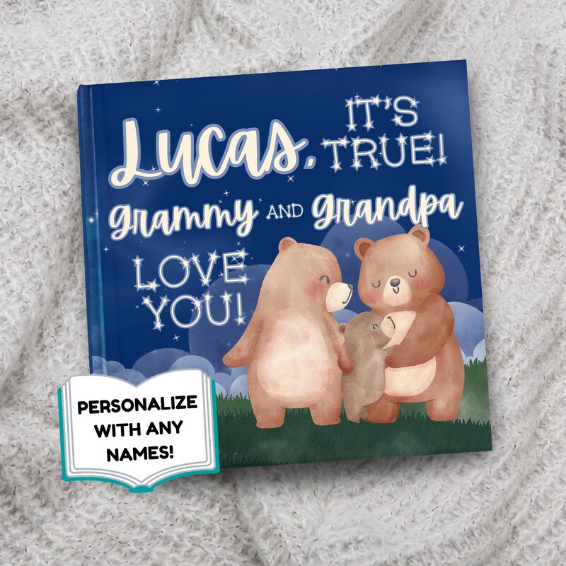 Custom Book Kid to Grandpa - Etsy