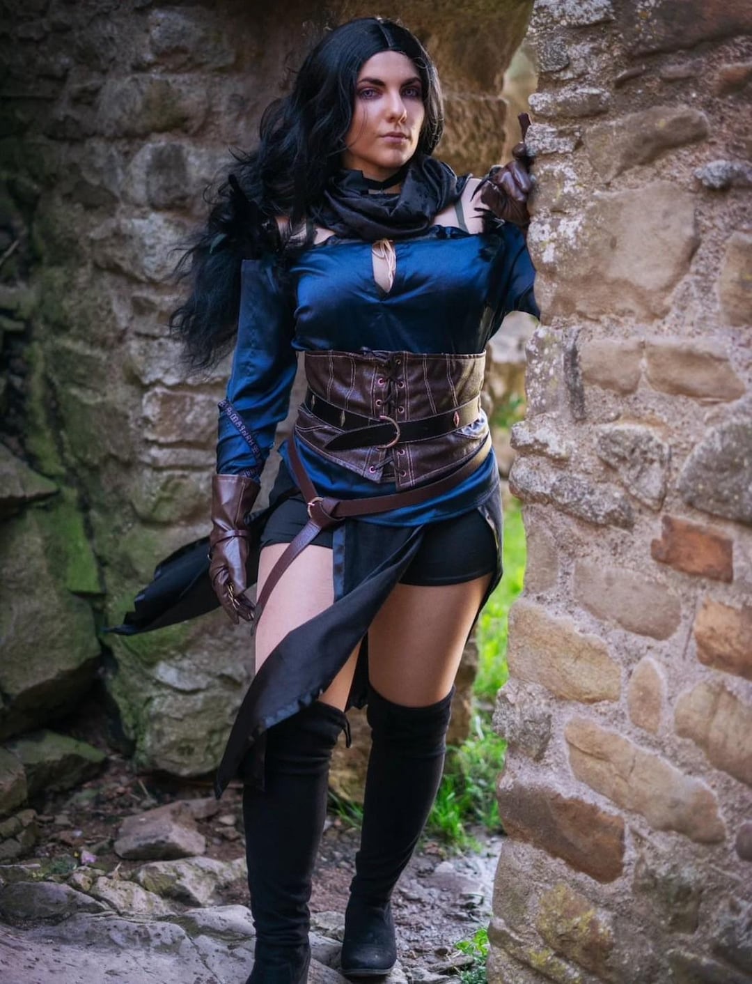 The Witcher Yennefer Cosplay for Halloween Carnival - Etsy