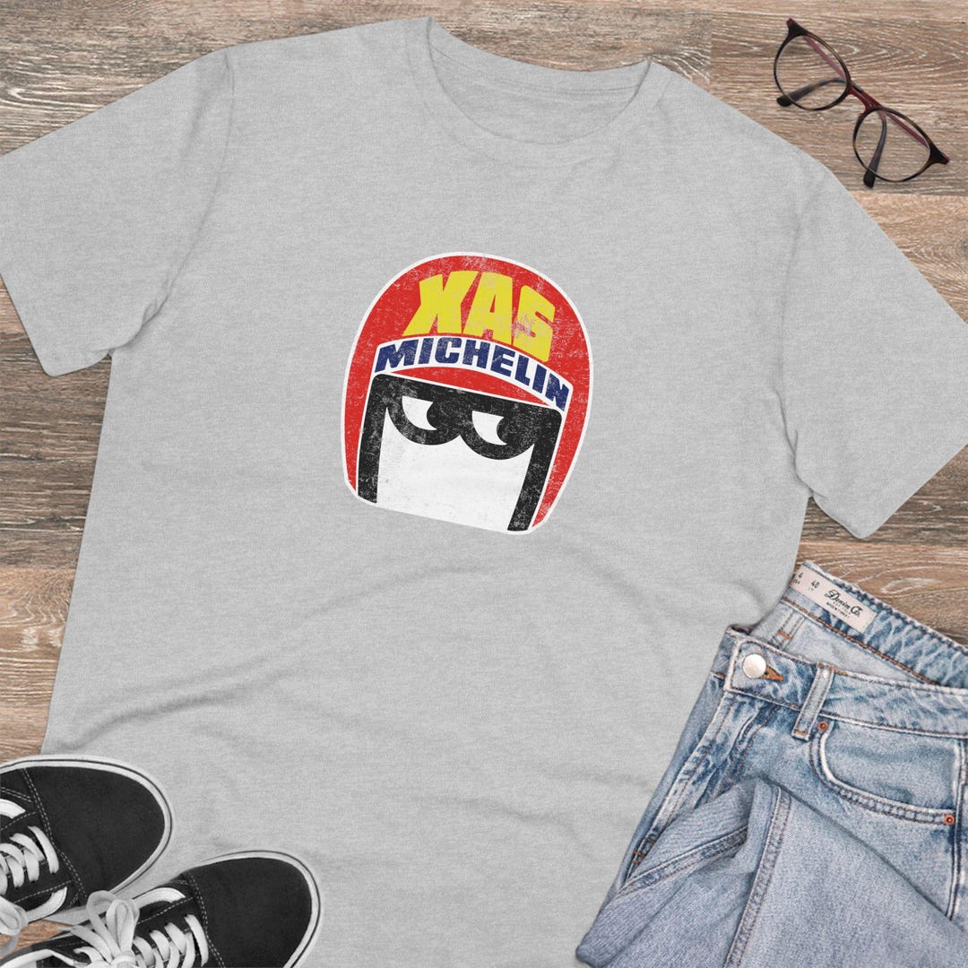 XAS MICHELIN Logo Used Style Japan 100% Organic T-shirt - Etsy