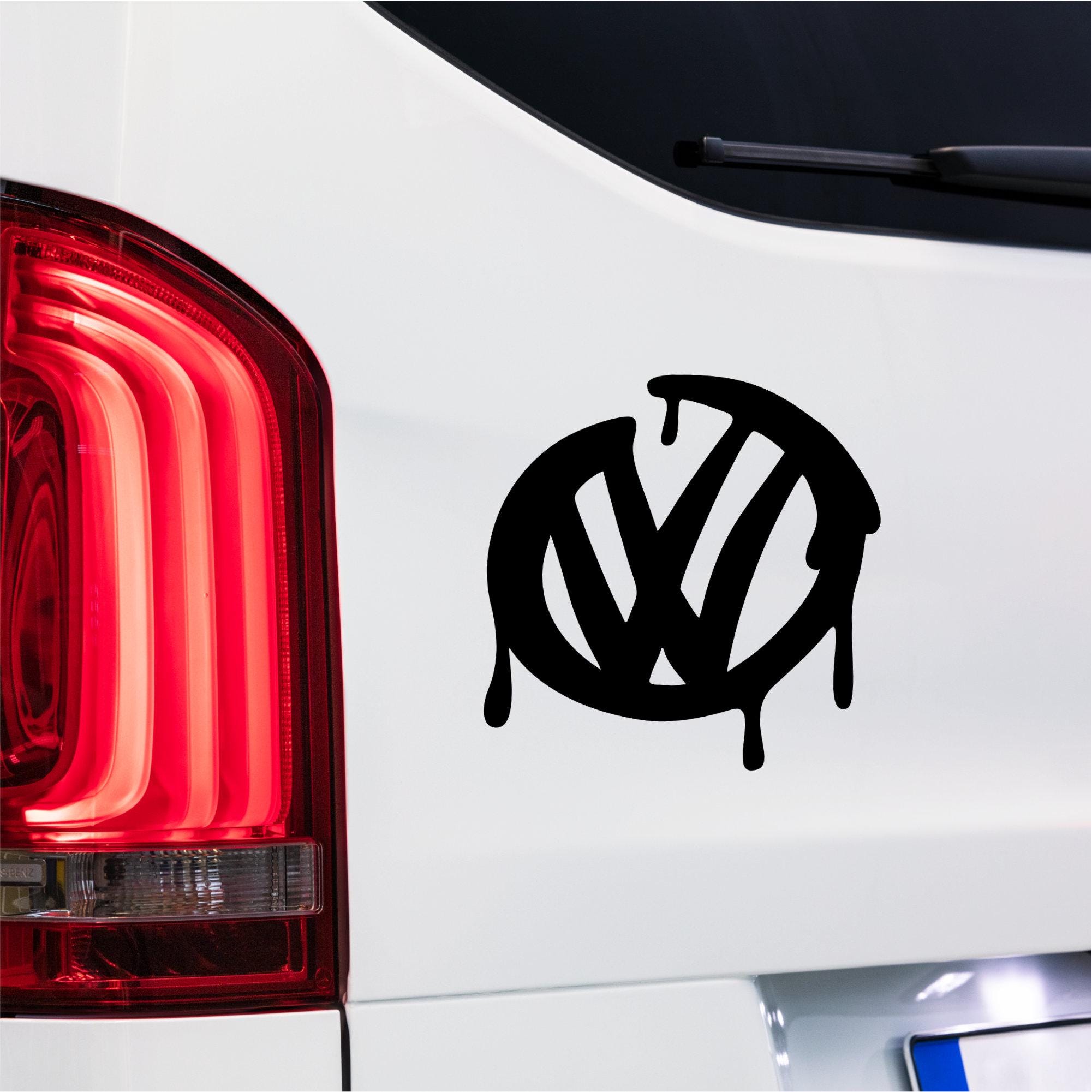 Large vw logo sticker store