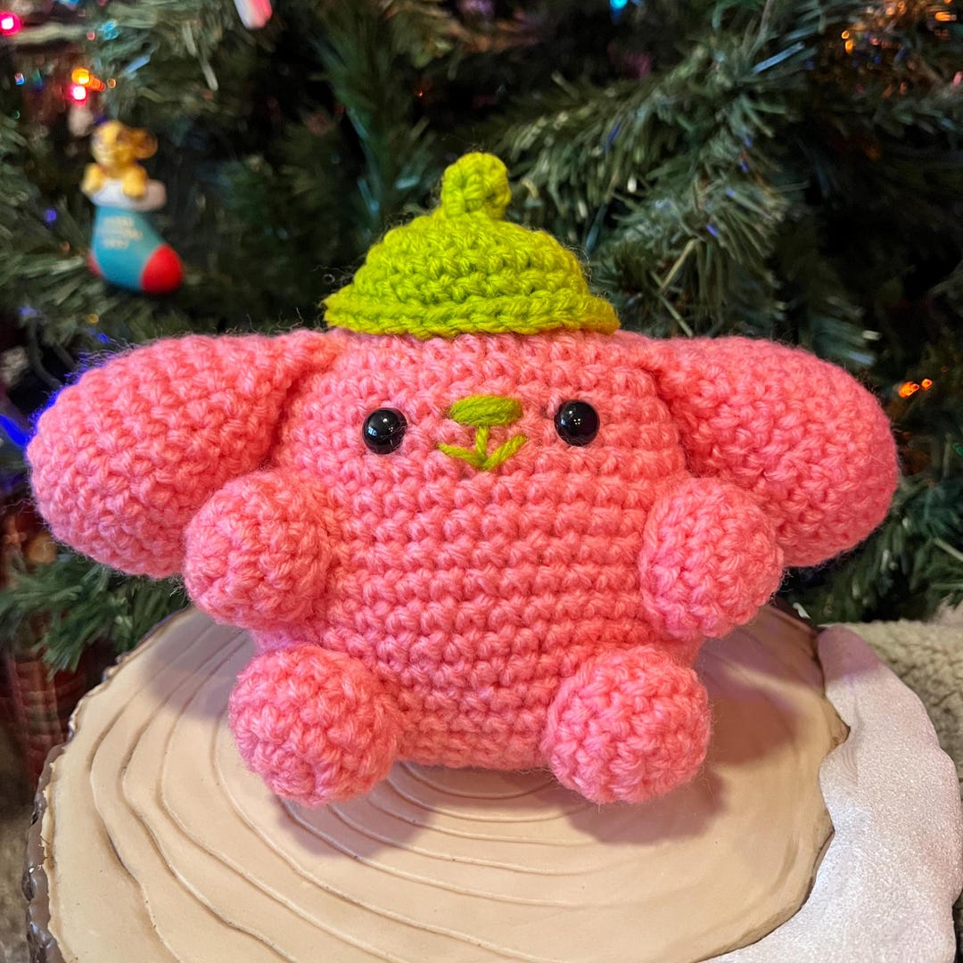 Pompompurin Pink Crochet Plush - Etsy