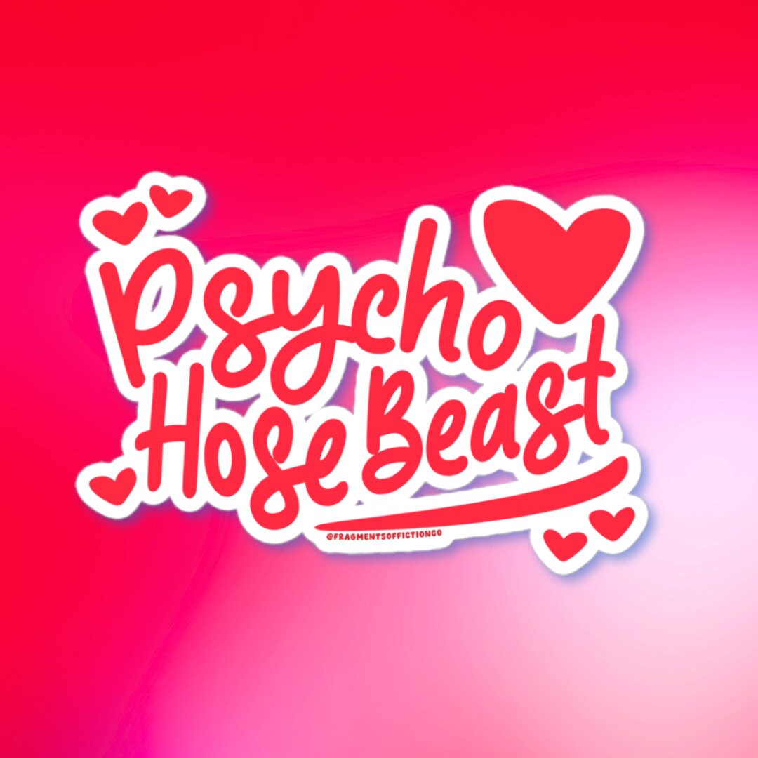 Psycho Hose Beast Waynes World SNL 90s Funny Cute Bubble Free Stickers ...