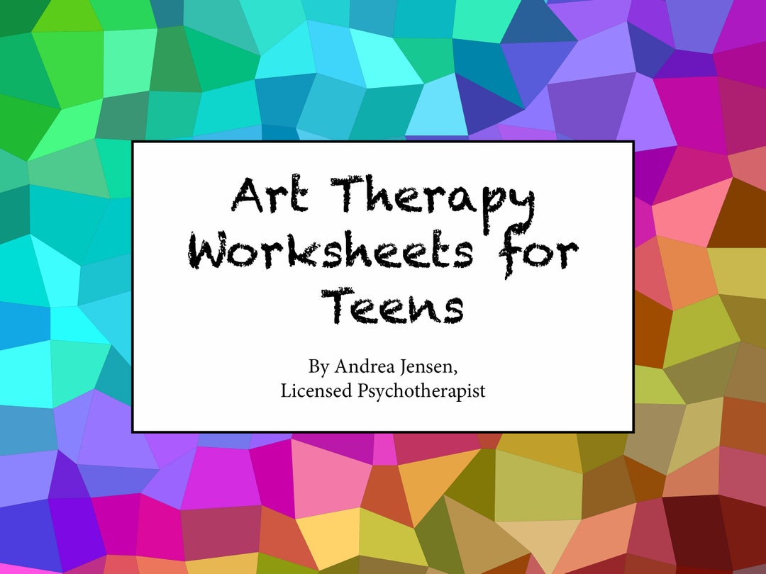 30 Art Therapy CBT Worksheets for Teens Parents Teachers - Etsy Australia