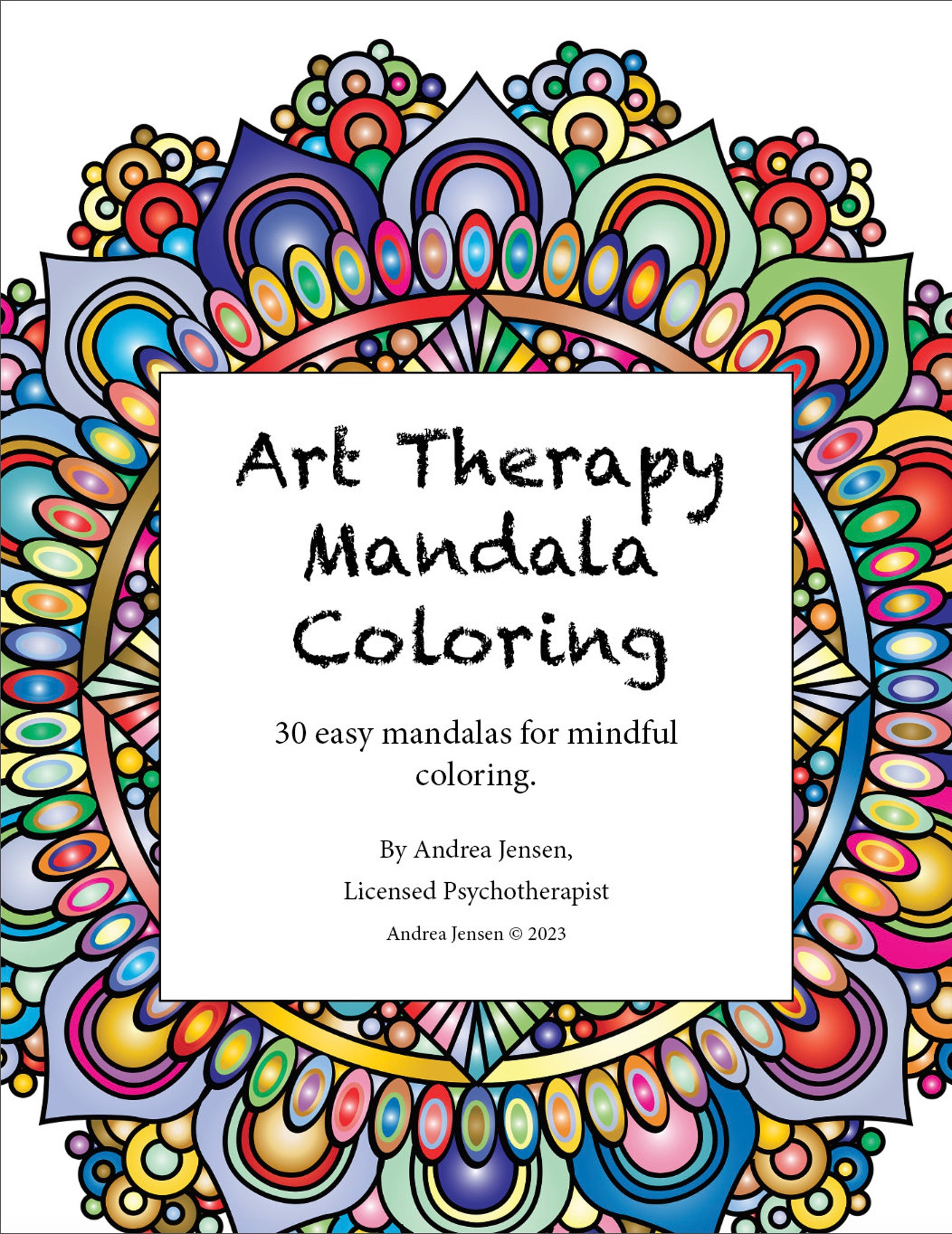 Art Therapy Worksheet Bundle: CBT, DBT, Mindfulness (digital Download ...