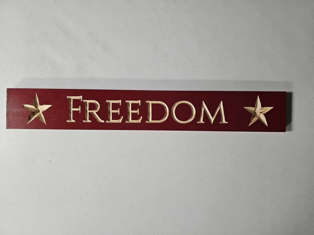 Freedom Sign - Etsy