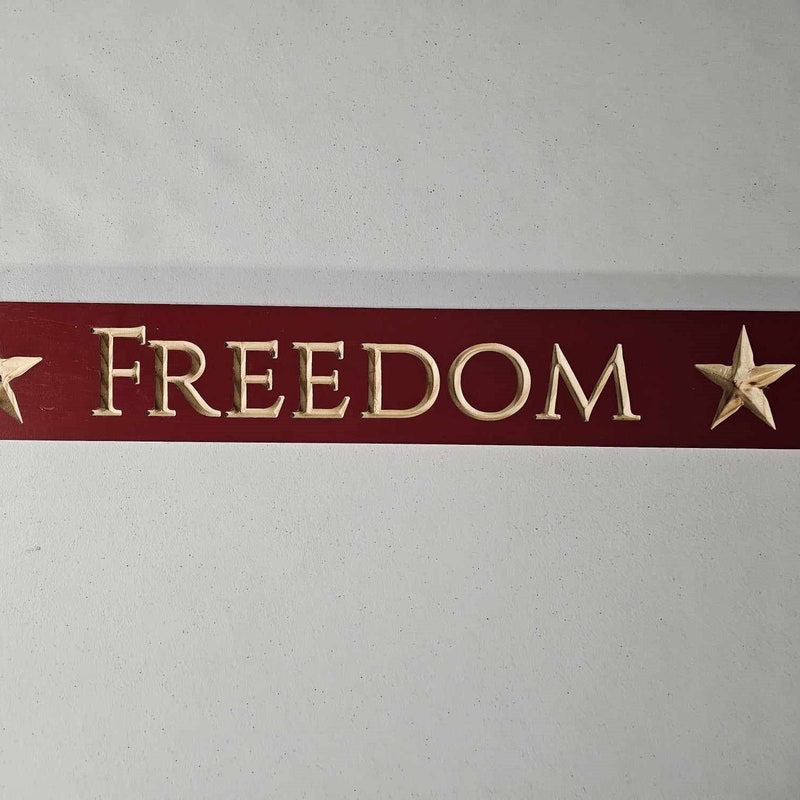 Freedom Sign - Etsy