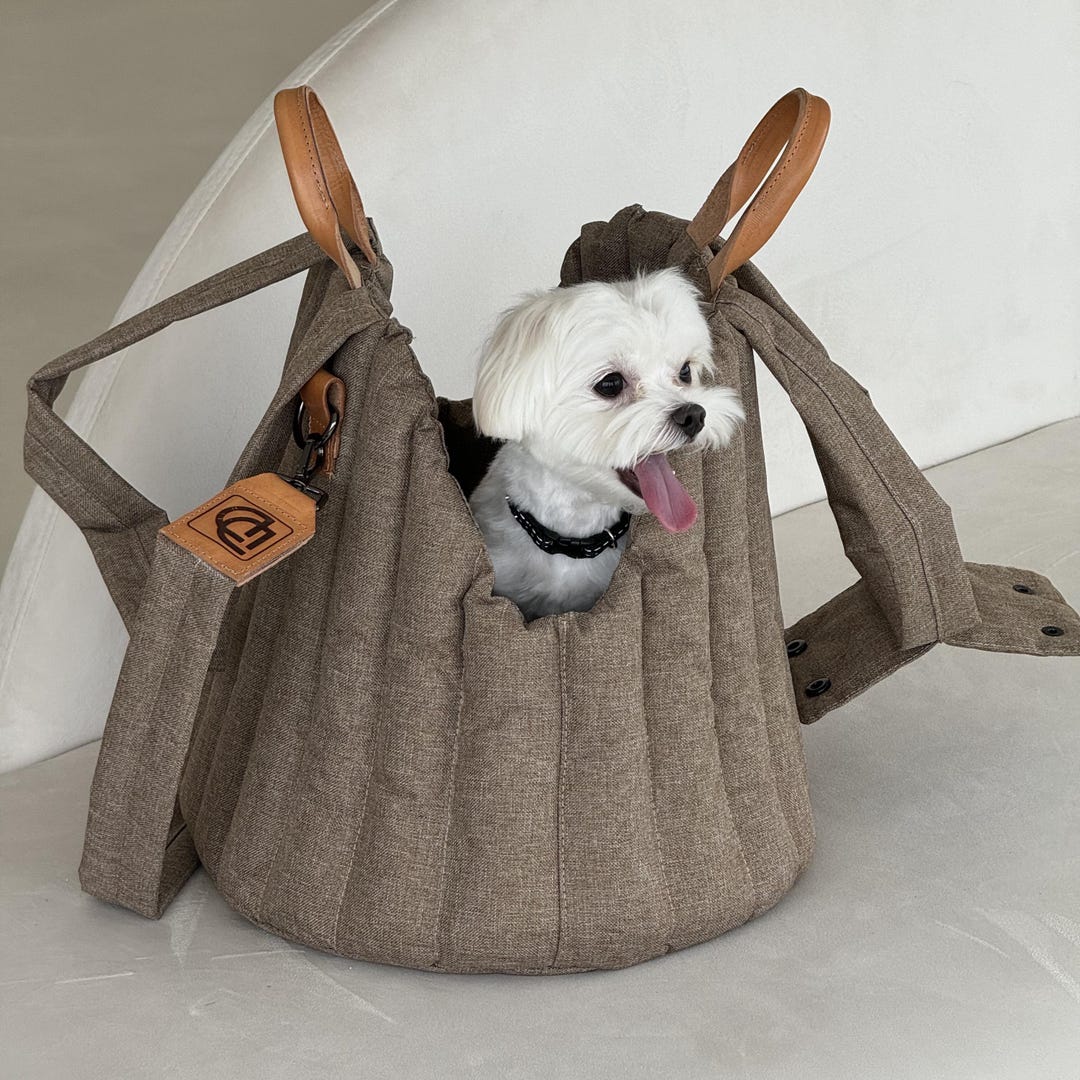 Dog Carrier Purse. Сarrying Bag for Dogs and Cats. Dog Travel Bag. Pet ...