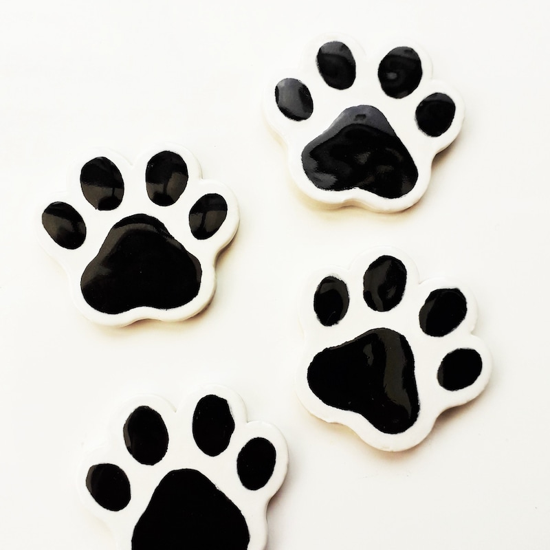 Dog Paw Tiles - Etsy