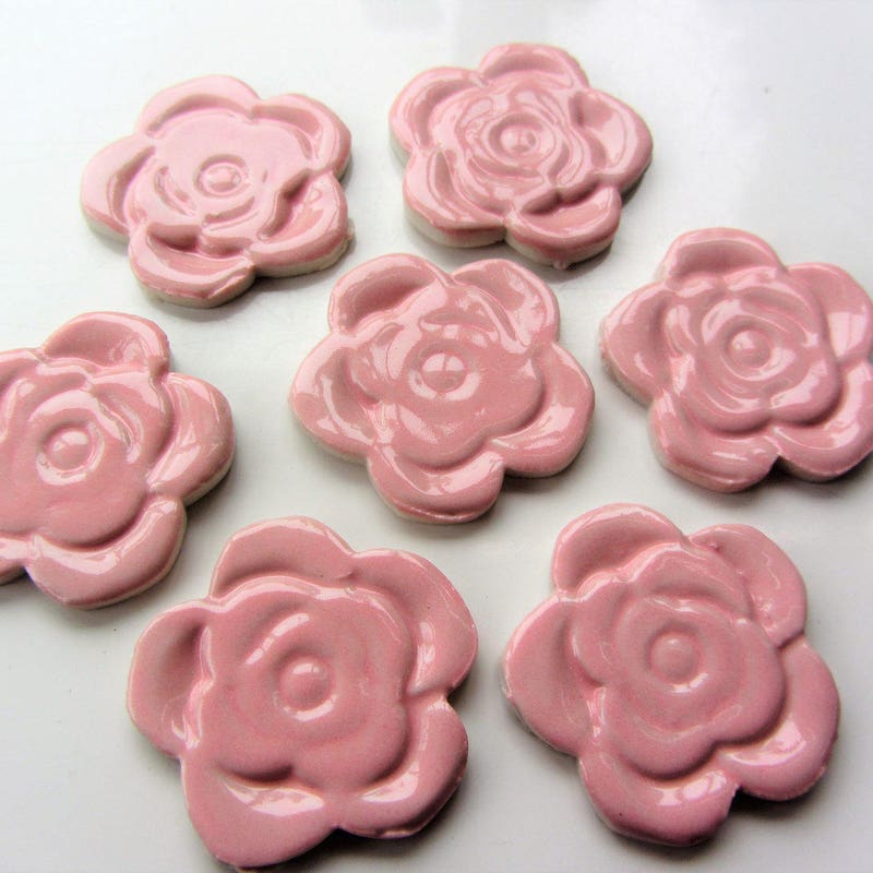 Rose Tiles - Etsy
