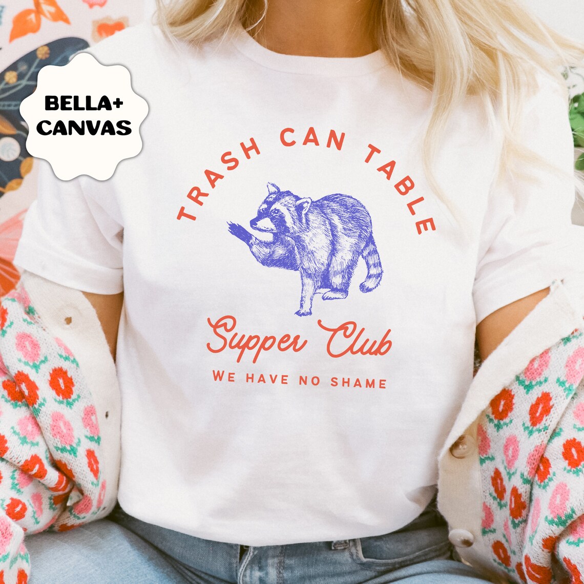 Trash Can Table Tshirt Epcot Disney World Trip Tee Funny Subtle Animal ...