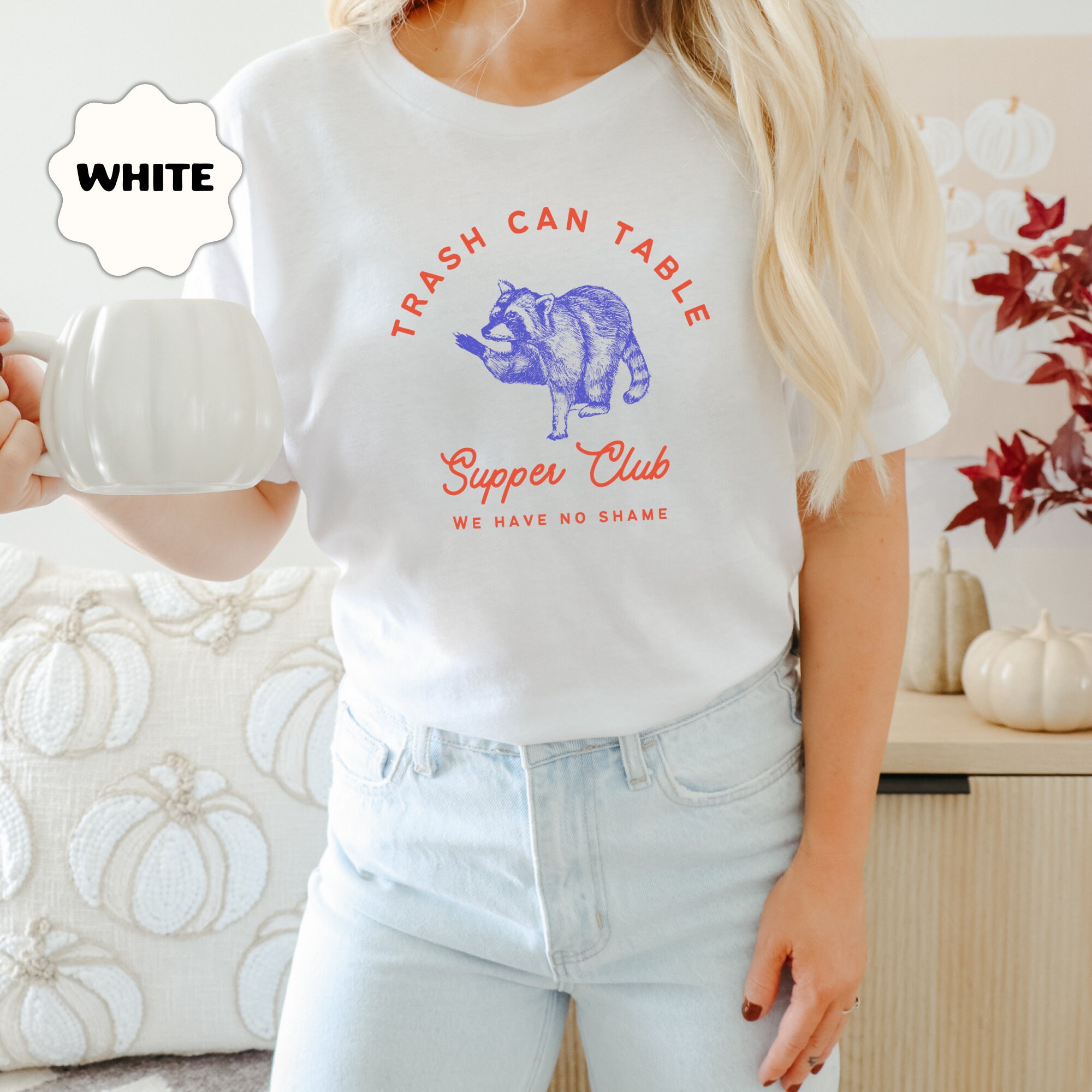 Trash Can Table Tshirt Epcot Disney World Trip Tee Funny Subtle Animal ...