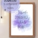 Set of 5 Watercolor Inspirational Quotes Digital Prints | Motivational ...