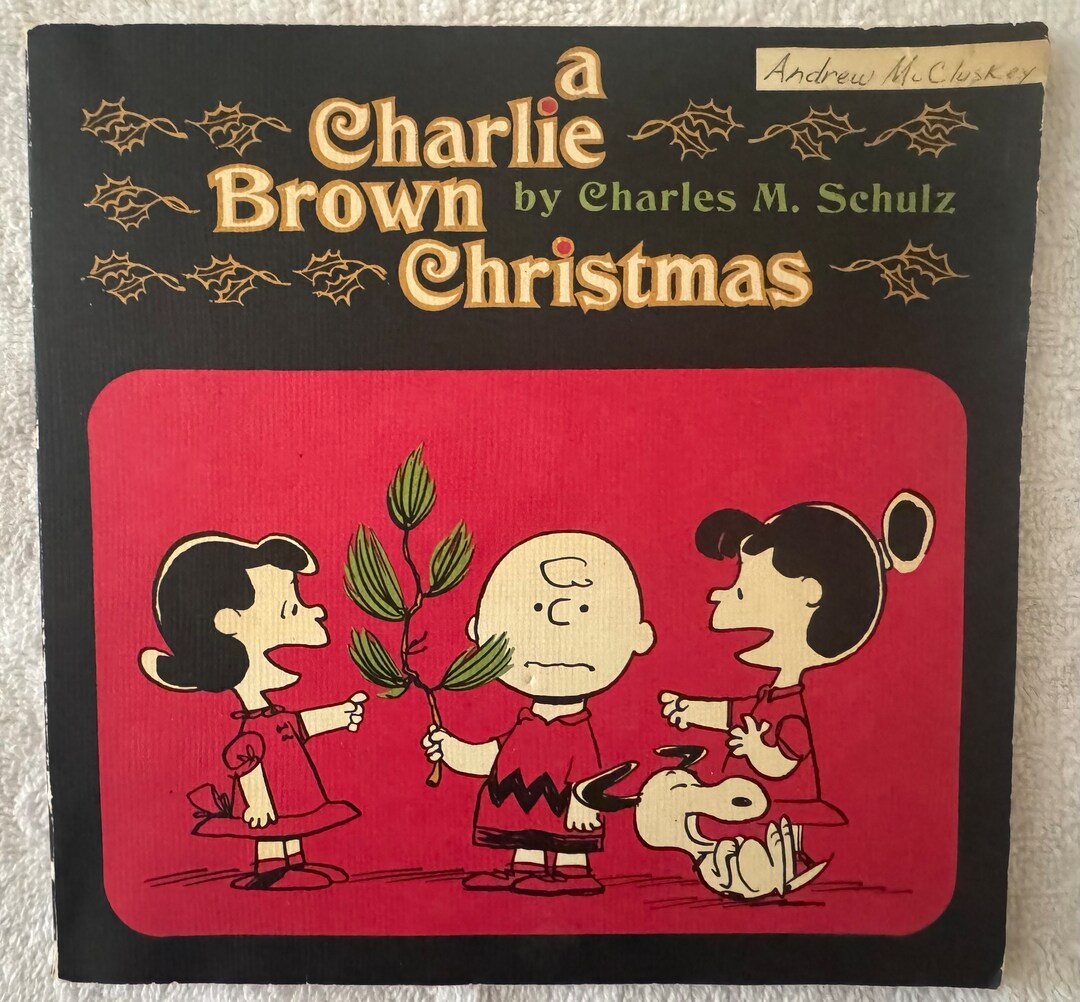 A Charlie Brown Christmas by Charles Schultz - Etsy