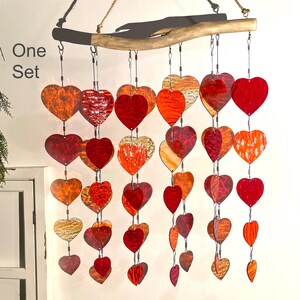 Stained Glass Heart Strings for Customized Gifts, Suncatchers, Mobiles ...