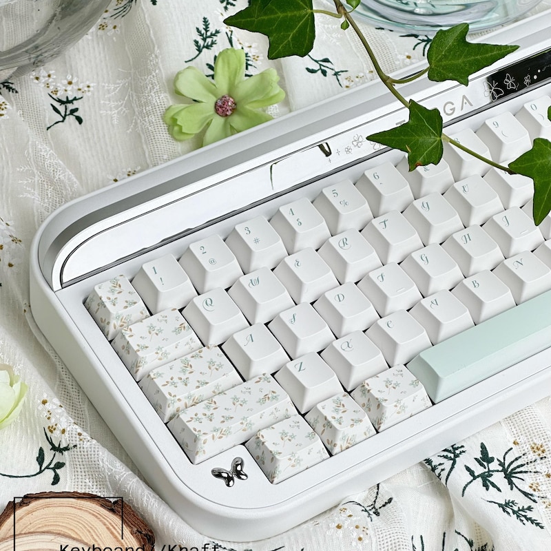 Pink Flower Keyboard - Etsy