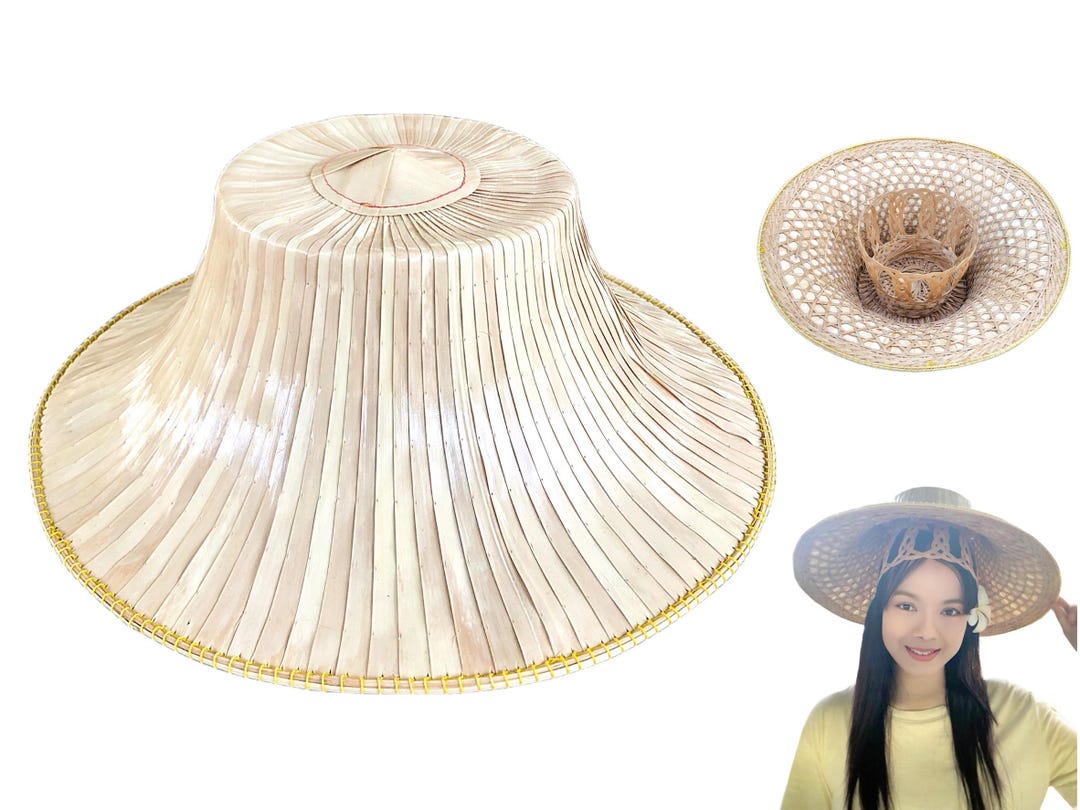 Hat, Farmer, Ngob, Thai, Agriculture, Bamboo, Palm Leaves, Home ...