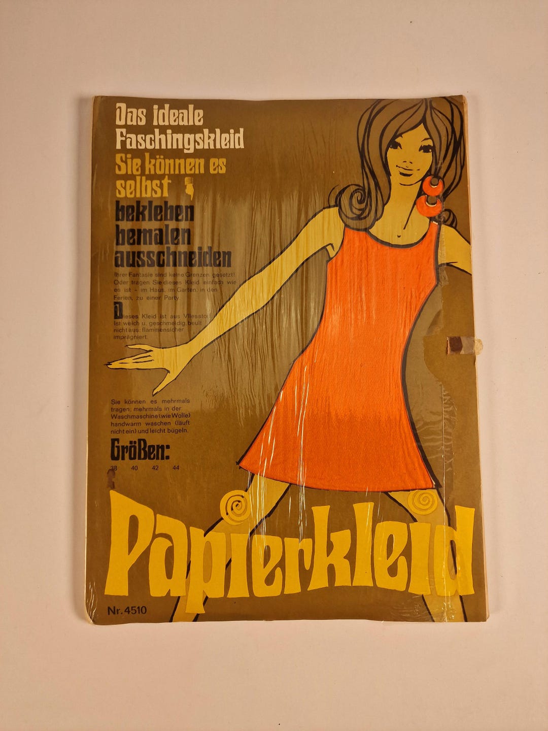 Paperdress Original 60s Paper Dress DDR SUPER RARE - Etsy