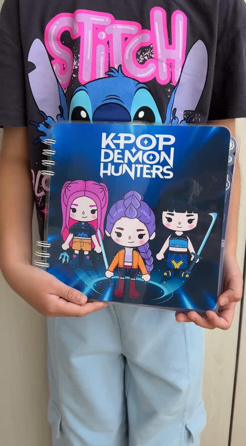 Kpop Demon Hunters Toy | Kpop Demon Hunter Quiet Book | Demon Hunter ...