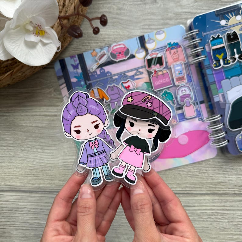 Kpop Demon Hunters Busy Book | Kpop Demon Hunter Quiet Book | Demon ...